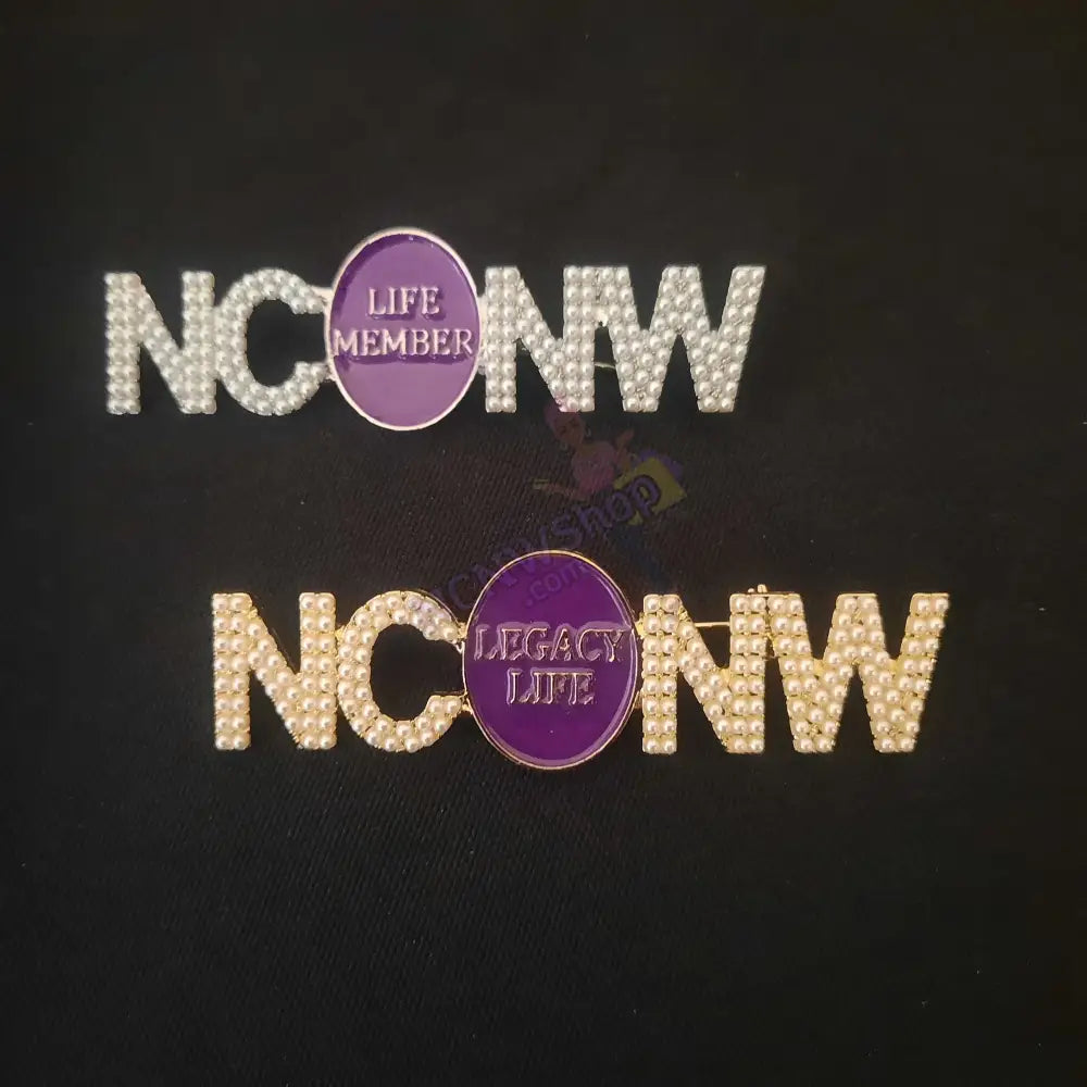 Pearl Life Pins NCNW – NCNWShop.com