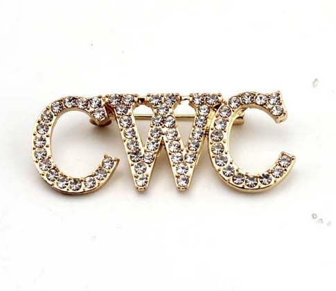 CWC Gold Trim Pin (brooch) – NCNWShop.com